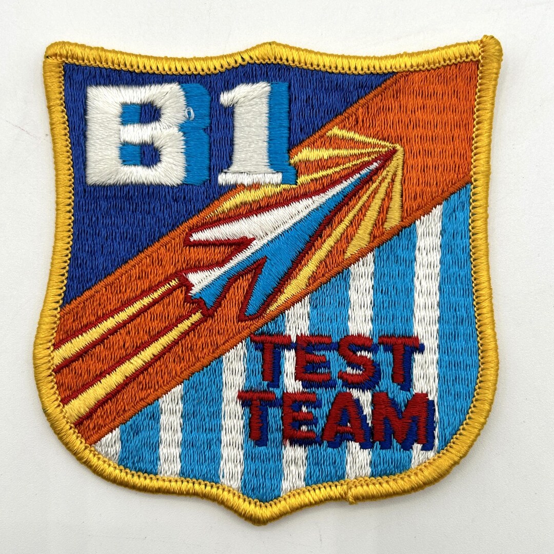 B1 Bomber United States Air Force, Military Patch, Embroidered Sew on ...