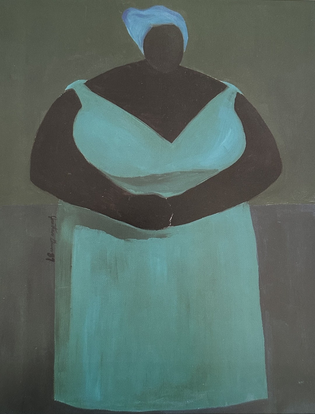 African American Recital and Shucking Oysters - Gullah Art 2 Sided ...