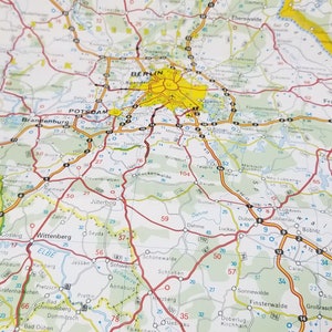 Michelin Maps Germany Switzerland Austria City Maps - Etsy