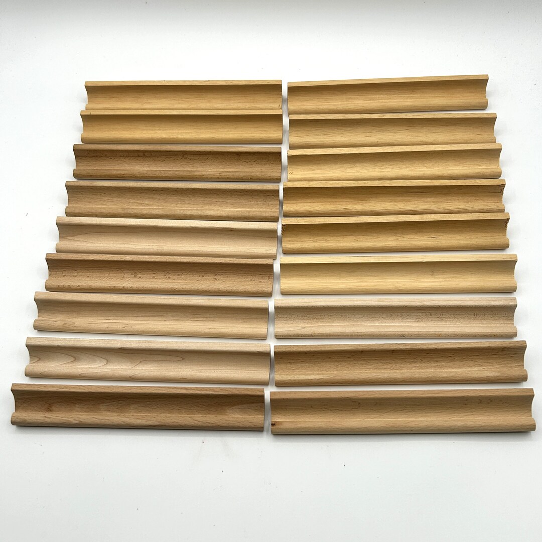 Scrabble Racks Trays, Lot of 18 Wood Game Replacement Tile Racks, Craft ...