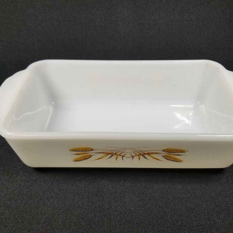 Fire King Loaf Pans - Etsy