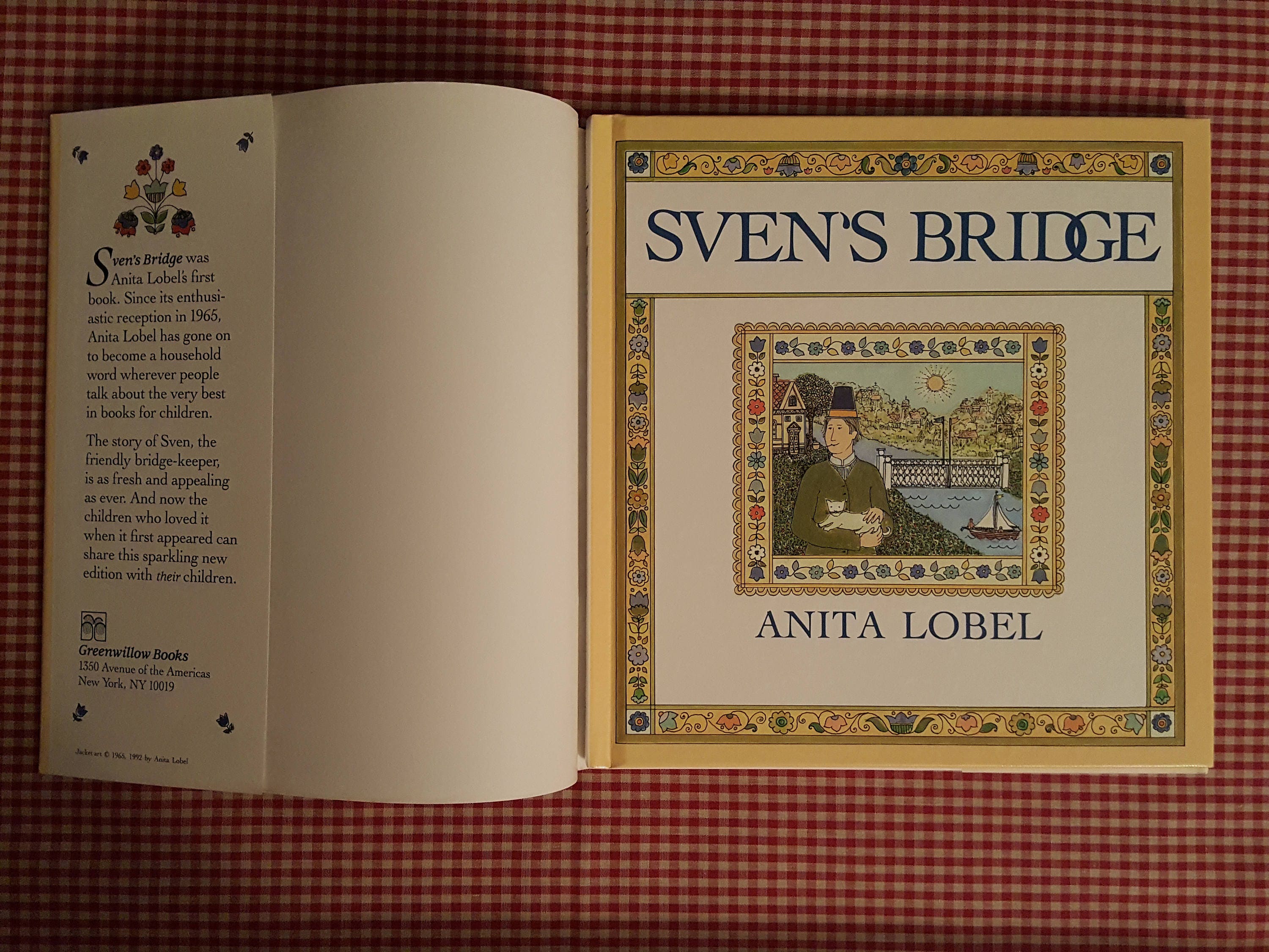 Sven's Bridge Children's Book Anita Lobel | Etsy