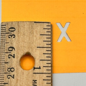 Alphabet Paper Punch, Capital Letter Scrapbook Punches, YOUR CHOICE ...