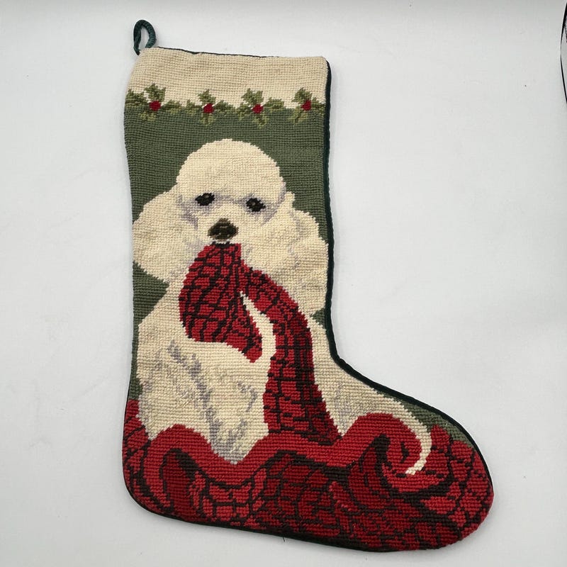Dog Needlepoint - Etsy