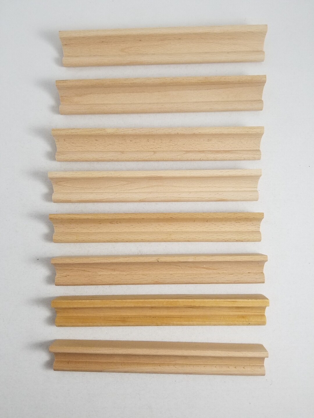 Scrabble Racks: Wooden Game Tile Holders, Craft Supply Trays (set of 8 ...