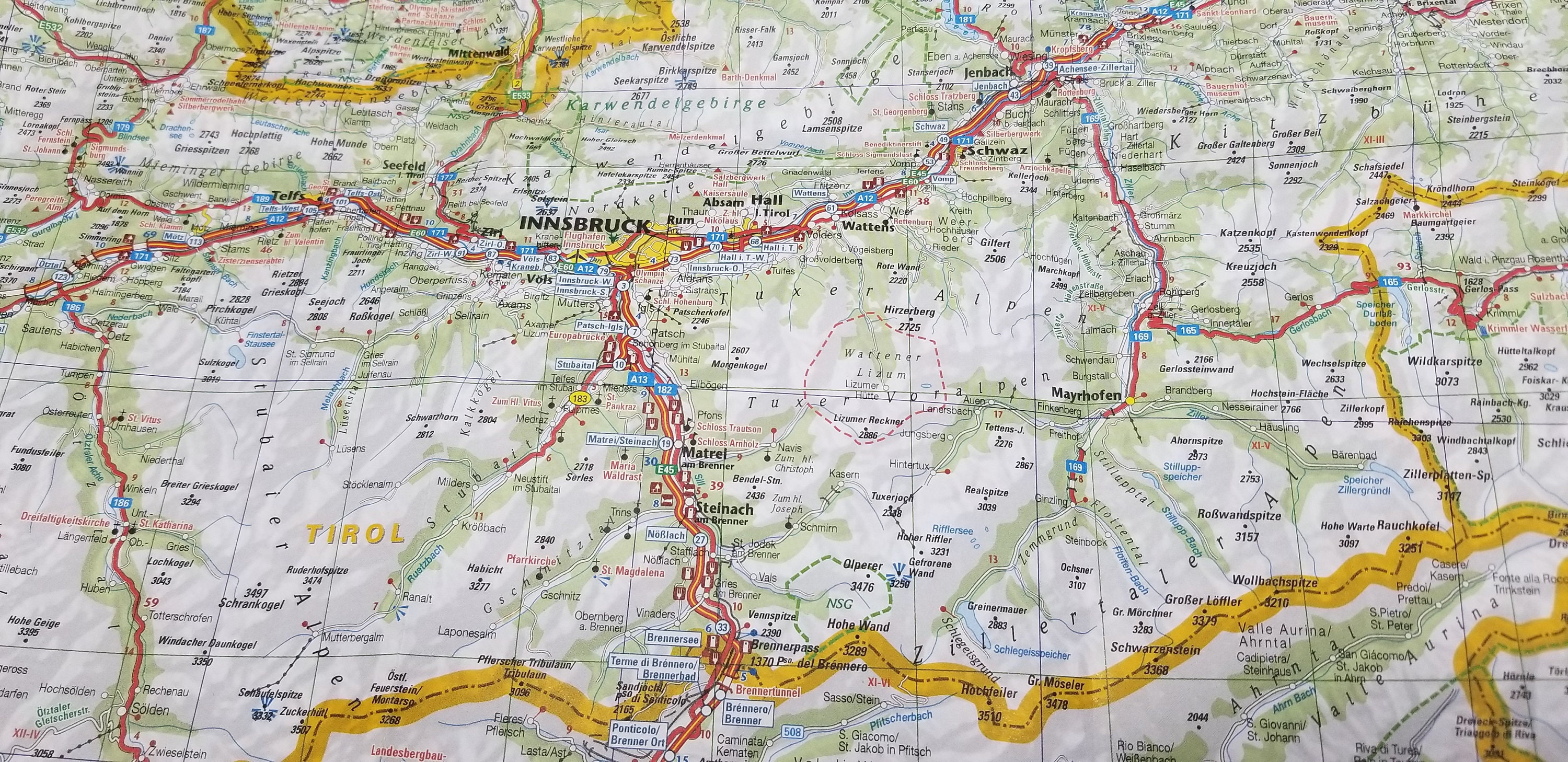 Michelin Maps Germany Switzerland Austria City Maps - Etsy