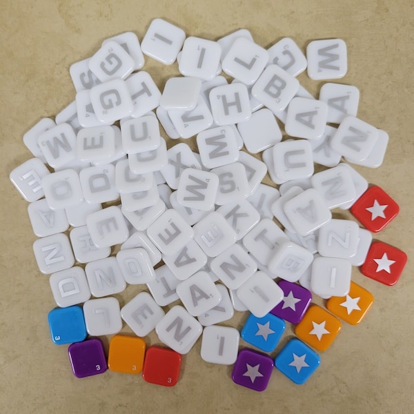 Alphabet Tiles - Etsy