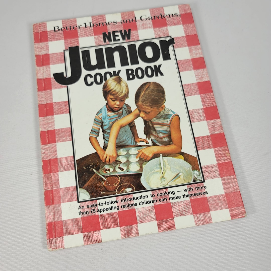 Better Homes & Gardens New Junior Cook Book 1979 Hardcover - Etsy