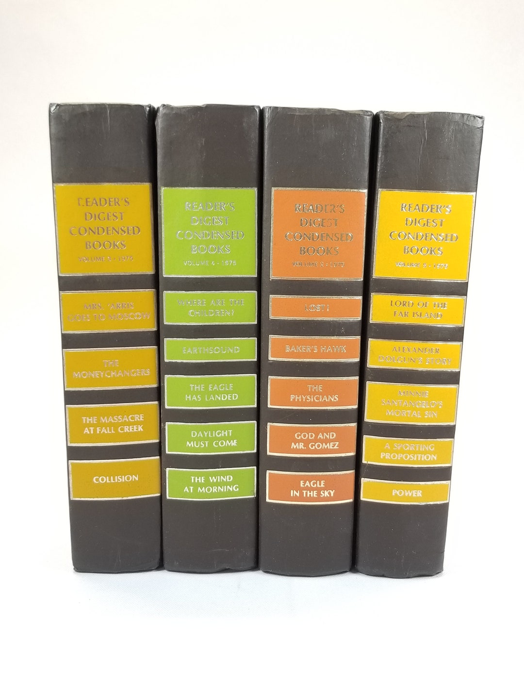 4 Vintage Readers Digest Books Decorative Covers - Etsy