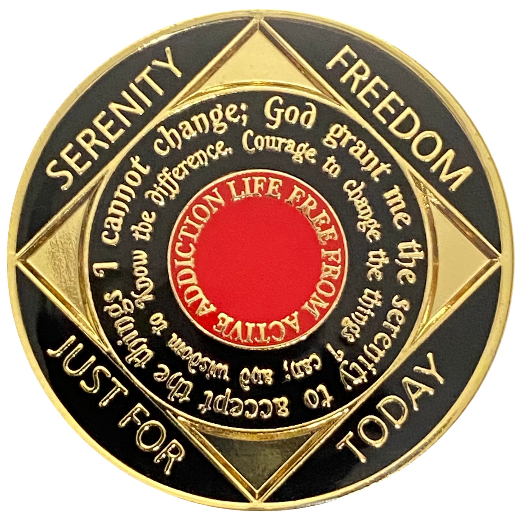 NA 32 Year Gold Color Plated Coin Narcotics Anonymous - Etsy Singapore