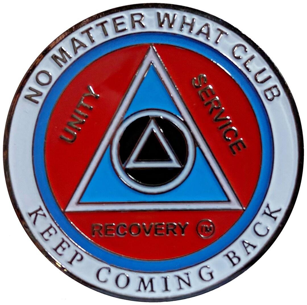 AA Recovery no Matter What Club Medallion - Etsy
