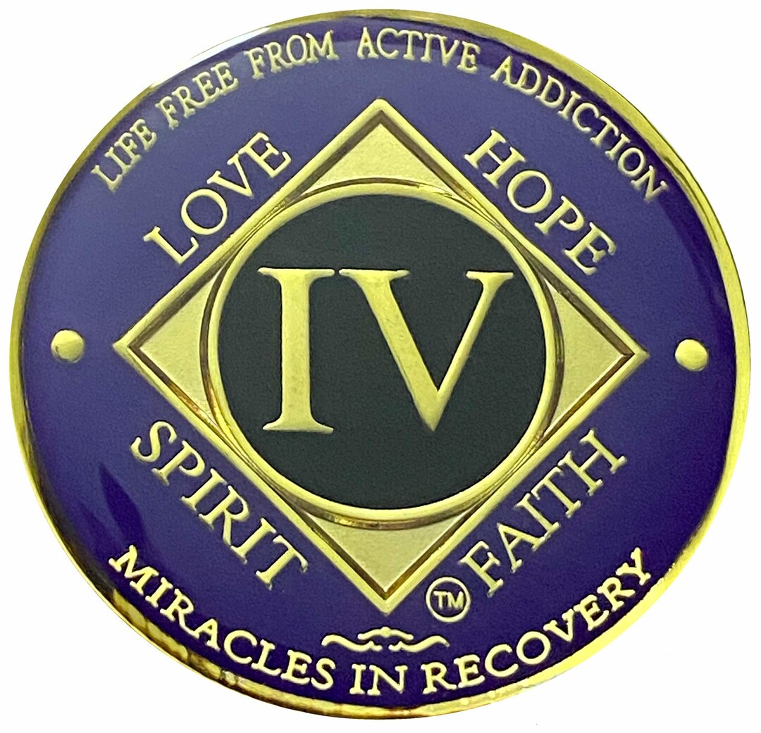 Na 4 Year Golden Color Plated Medallion, Recovery Coin, Na Token ...