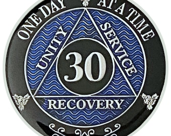 Infinity Eternity AA Medallion Reflex Blue Gold and Silver - Etsy