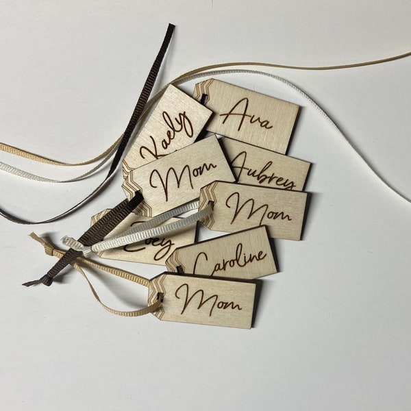 Wood Tags - Etsy