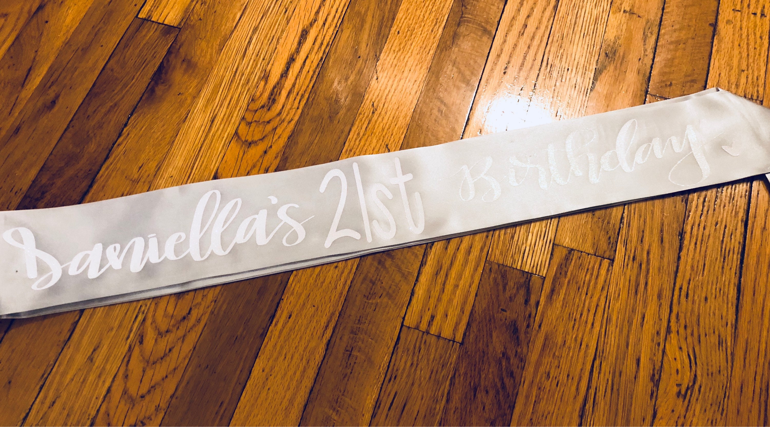 Custom Sash - Etsy