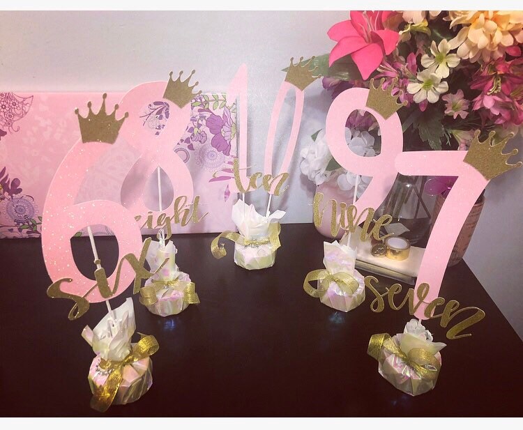 Custom Table Numbers - Etsy