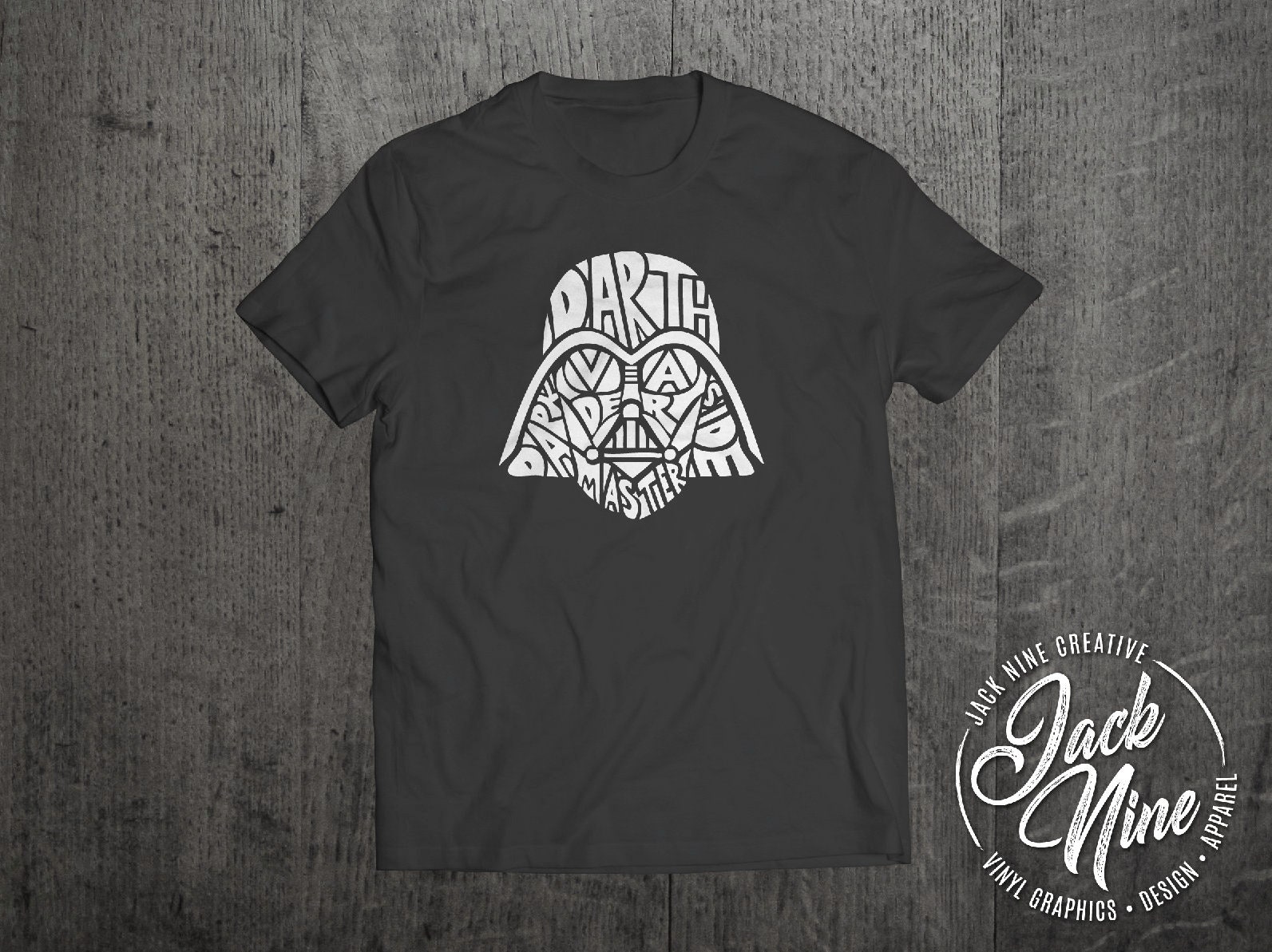 Star Wars (inspired) - Darth Vader Word Art T-shirt - Etsy