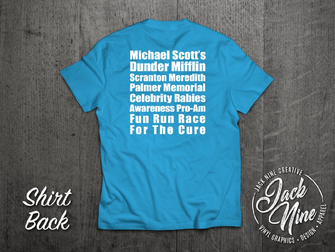 The Office (inspired) - Michael Scott's Fun Run T-shirt - Etsy