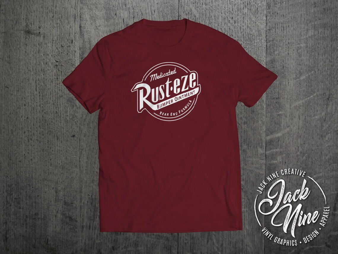 Cars inspired Rust-eze Medicated Bumper Ointment Logo - Etsy