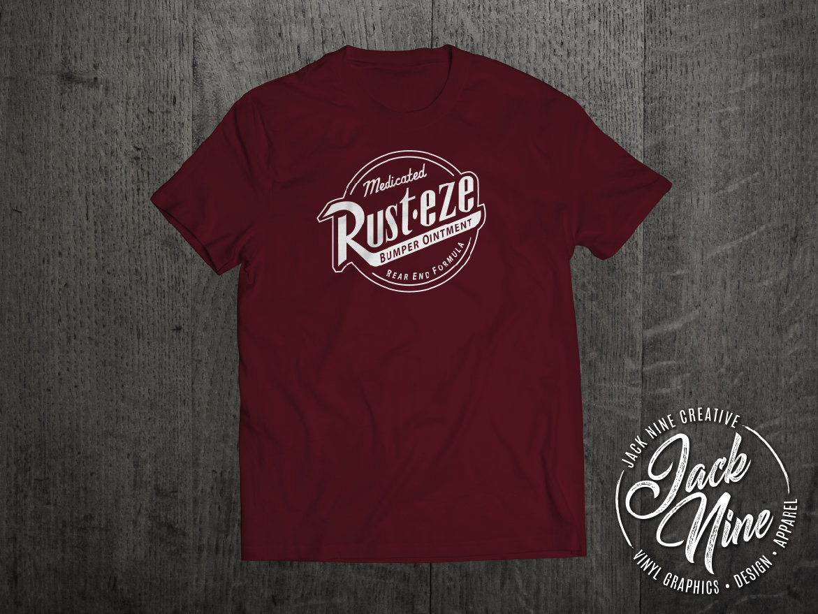 Cars inspired Rust-eze Medicated Bumper Ointment Logo - Etsy