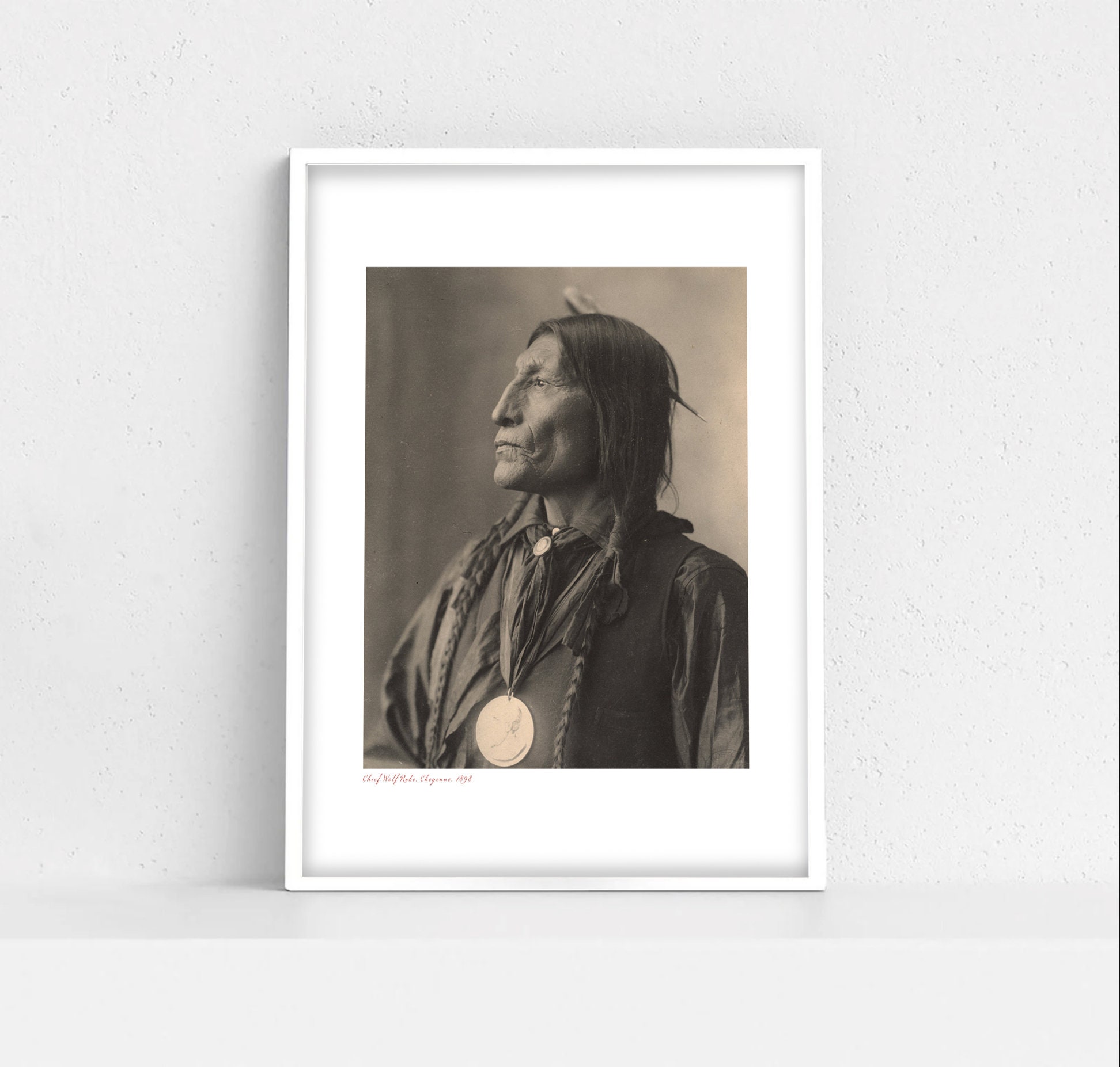 Native American Portrait | Native American Wall Print | Photo of Native ...