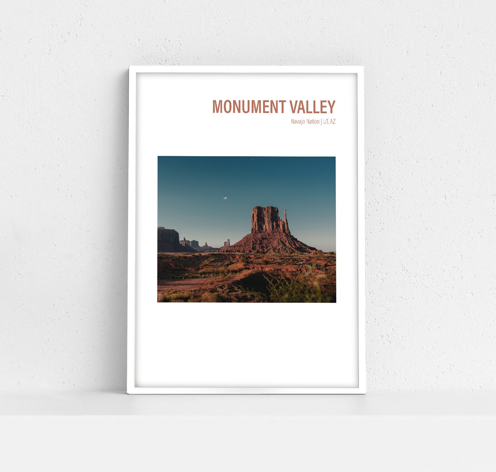 Monument Valley Print | Poster | Landscape | Desert | Digital Download ...