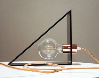 Triangle Desk Lamp - Etsy