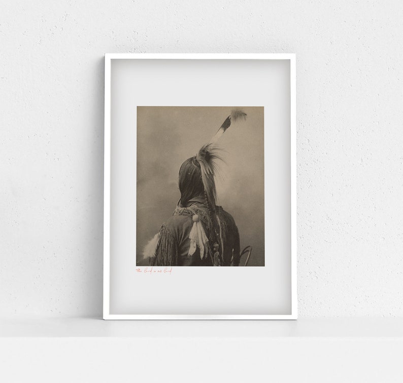 Native American Portrait | Native American Wall Print | Photo of Native ...