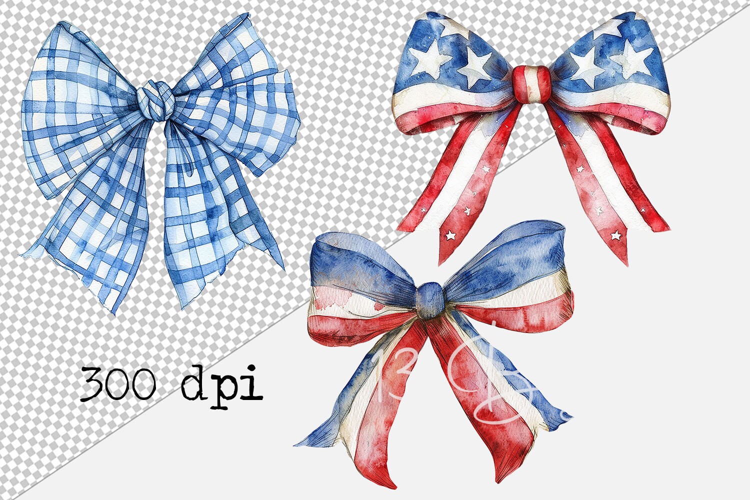 July 4th Coquette Patriotic PNG Clipart Sublimation Printable - Etsy