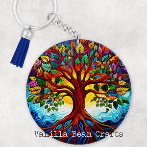 Tree of Life 2.5 Inch Coaster Sublimation Spiritual Bright PNG - Etsy