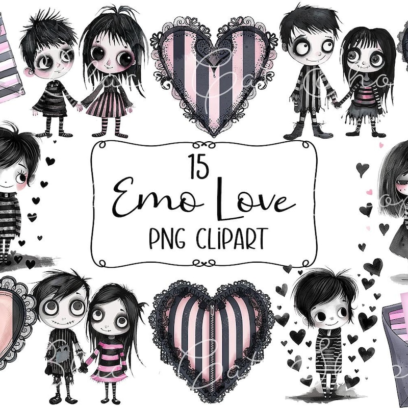 Emo Valentines Day Cards - Etsy