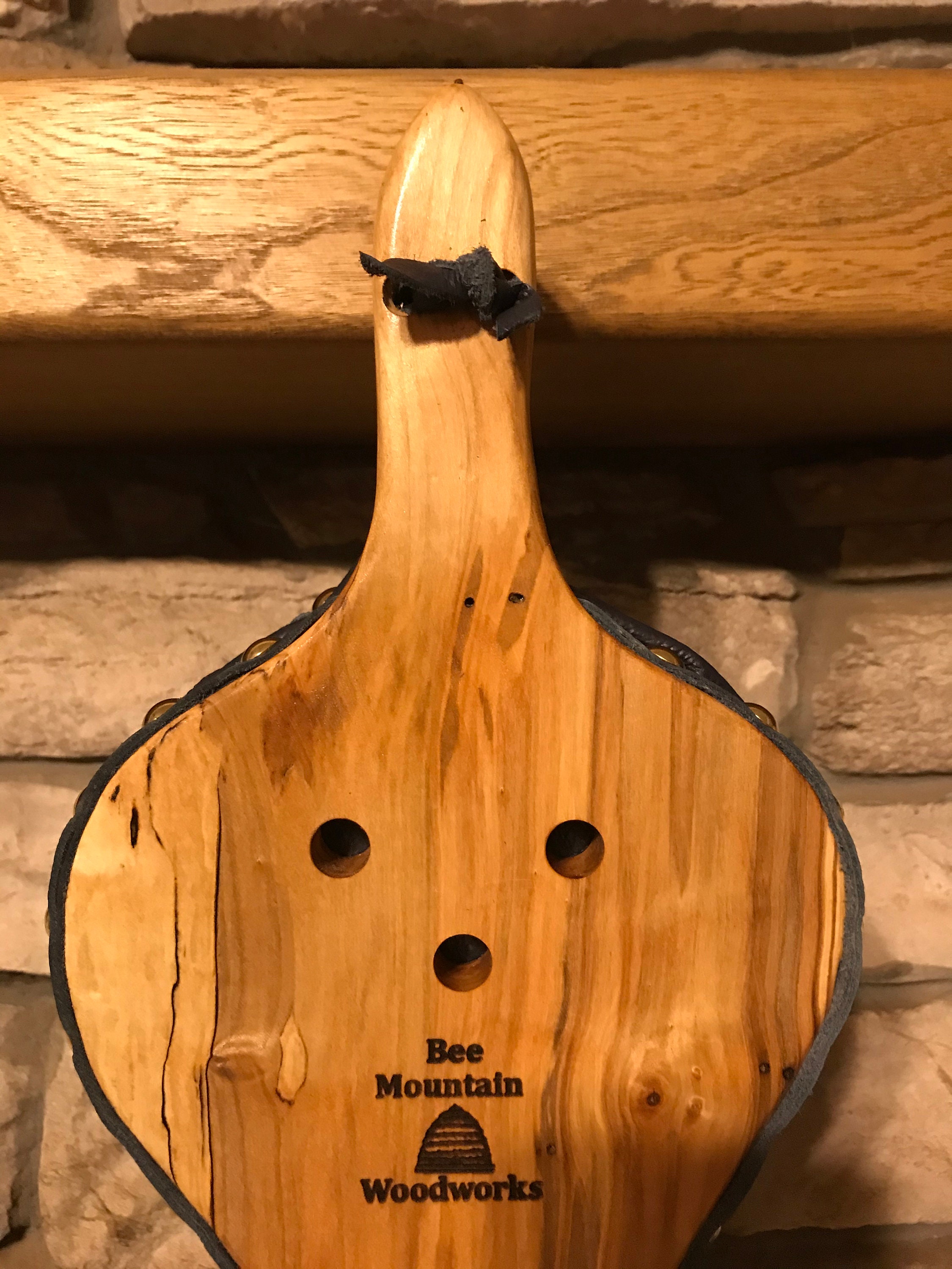 READY TO SHIP: Handmade Fireplace Bellows, Shorty Bellows, Ambrosia ...