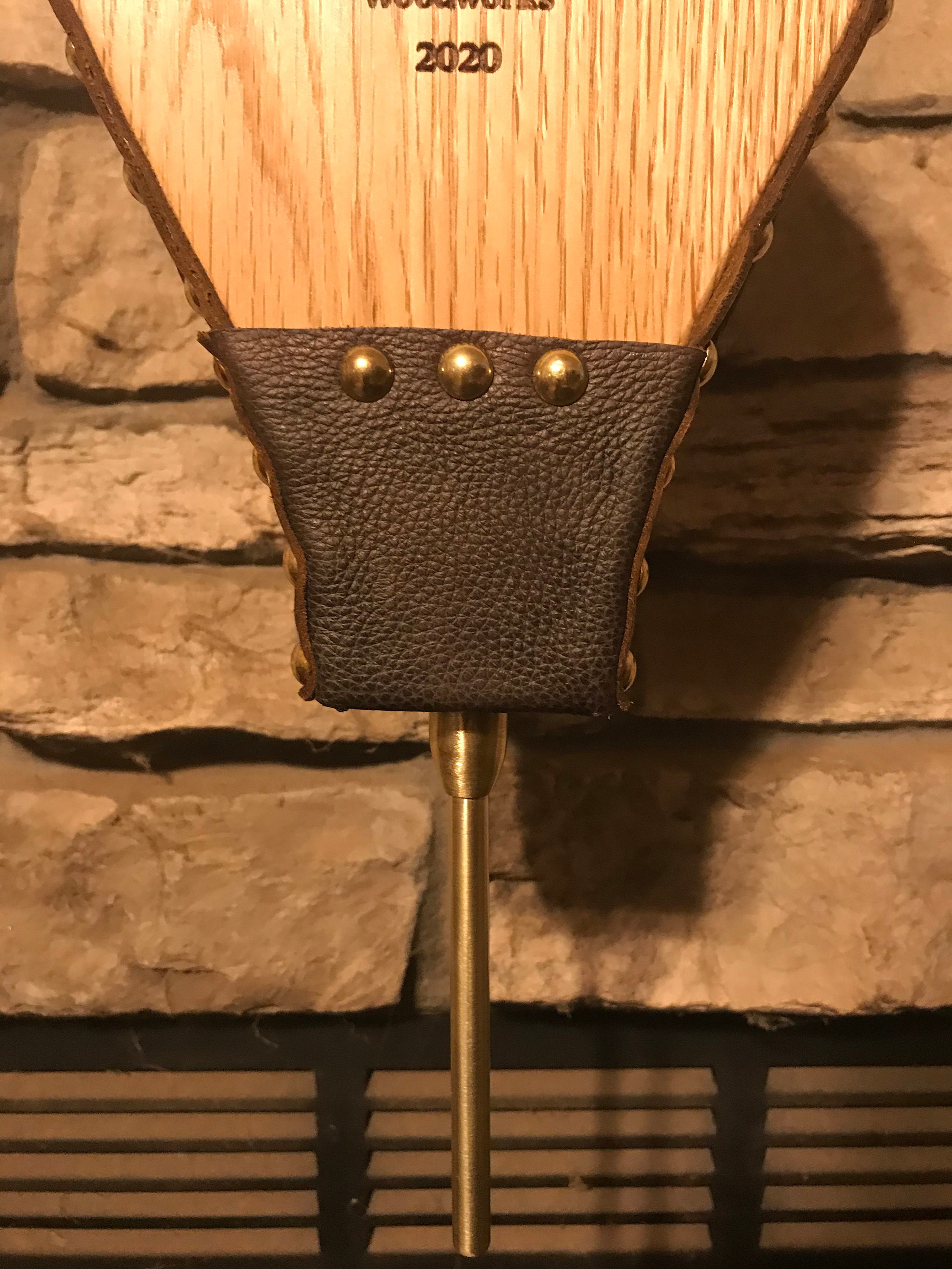 Sale! READY TO SHIP: Handmade Fireplace Bellows, Oak with Beaded ...