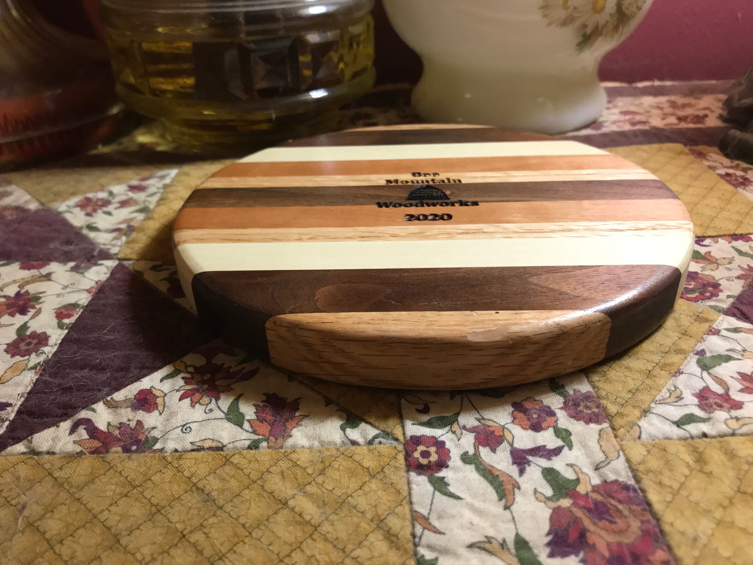 READY TO SHIP: Handmade Wooden Trivet, Various Woods, Butcher Block ...