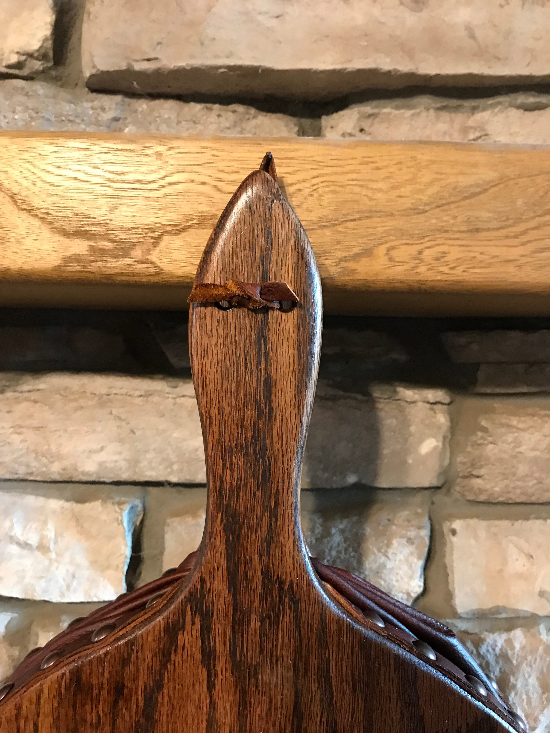 READY to SHIP: XXL Handmade Fireplace Bellows, Oak with Rich Brown ...