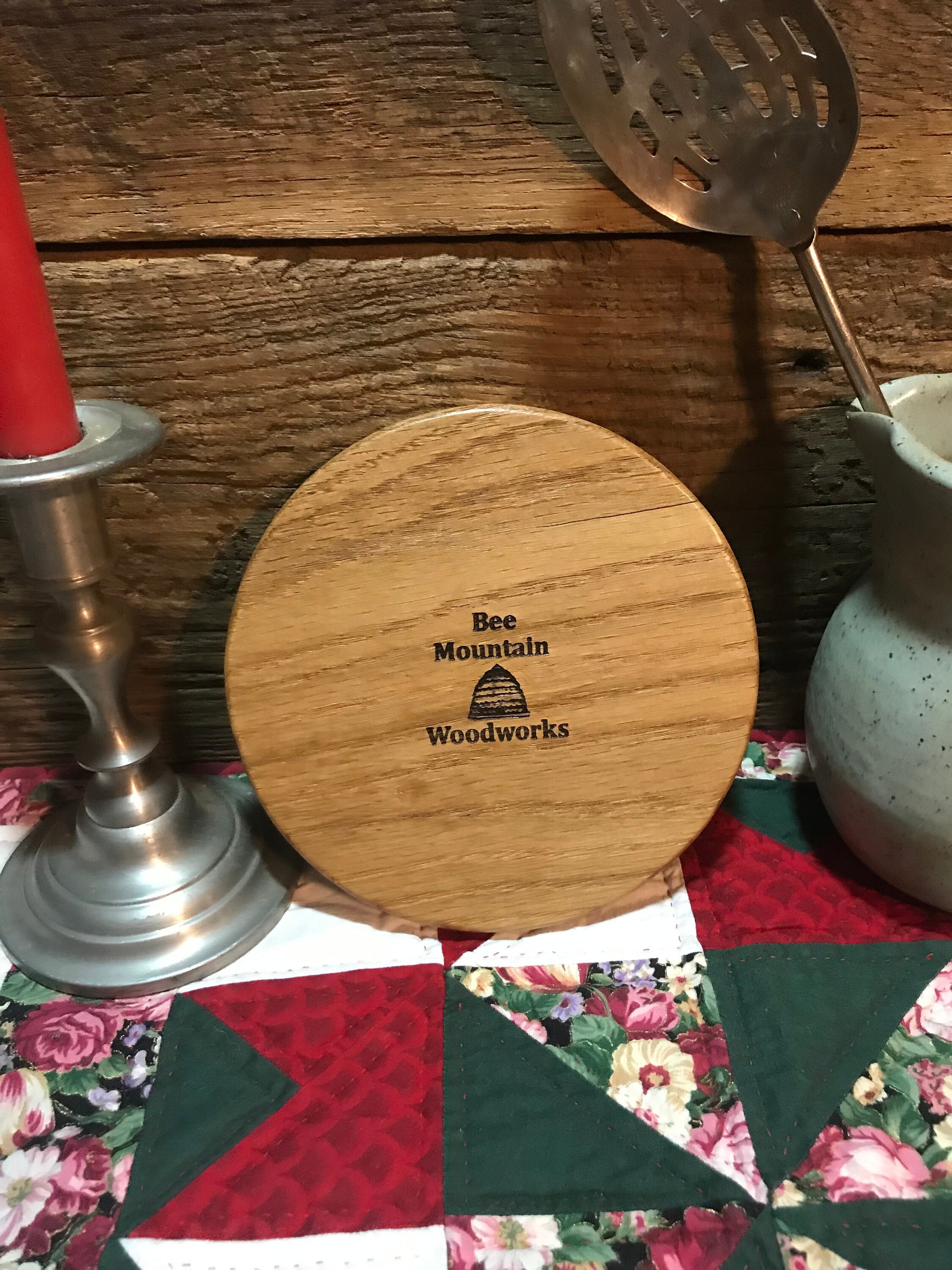 READY to SHIP: Handmade Wooden Trivet with Engraved Celtic Triquetra ...