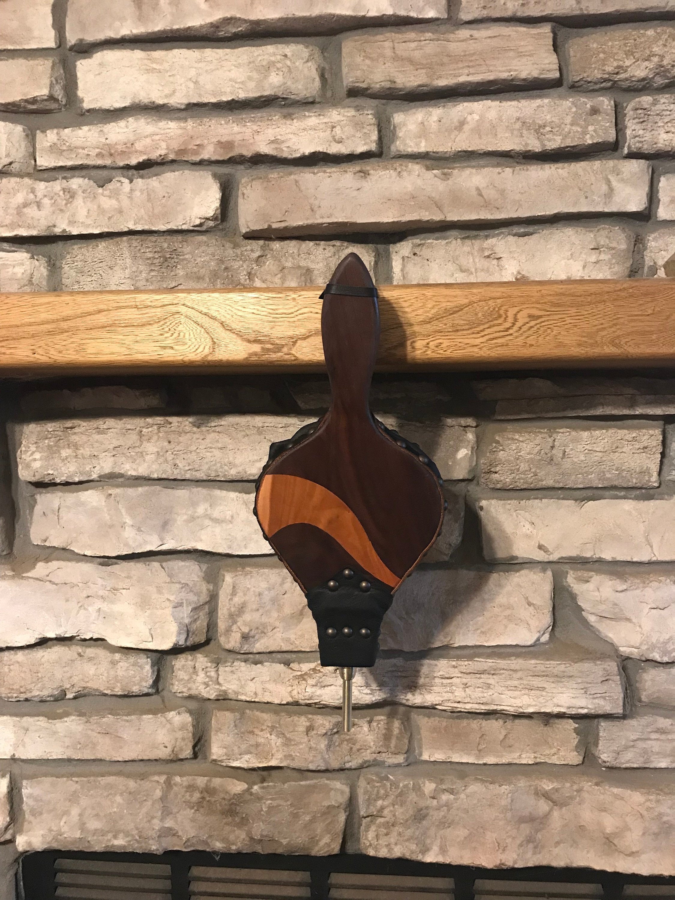 READY TO SHIP: Handmade Fireplace Bellows, Shorty Bellows, Walnut and ...