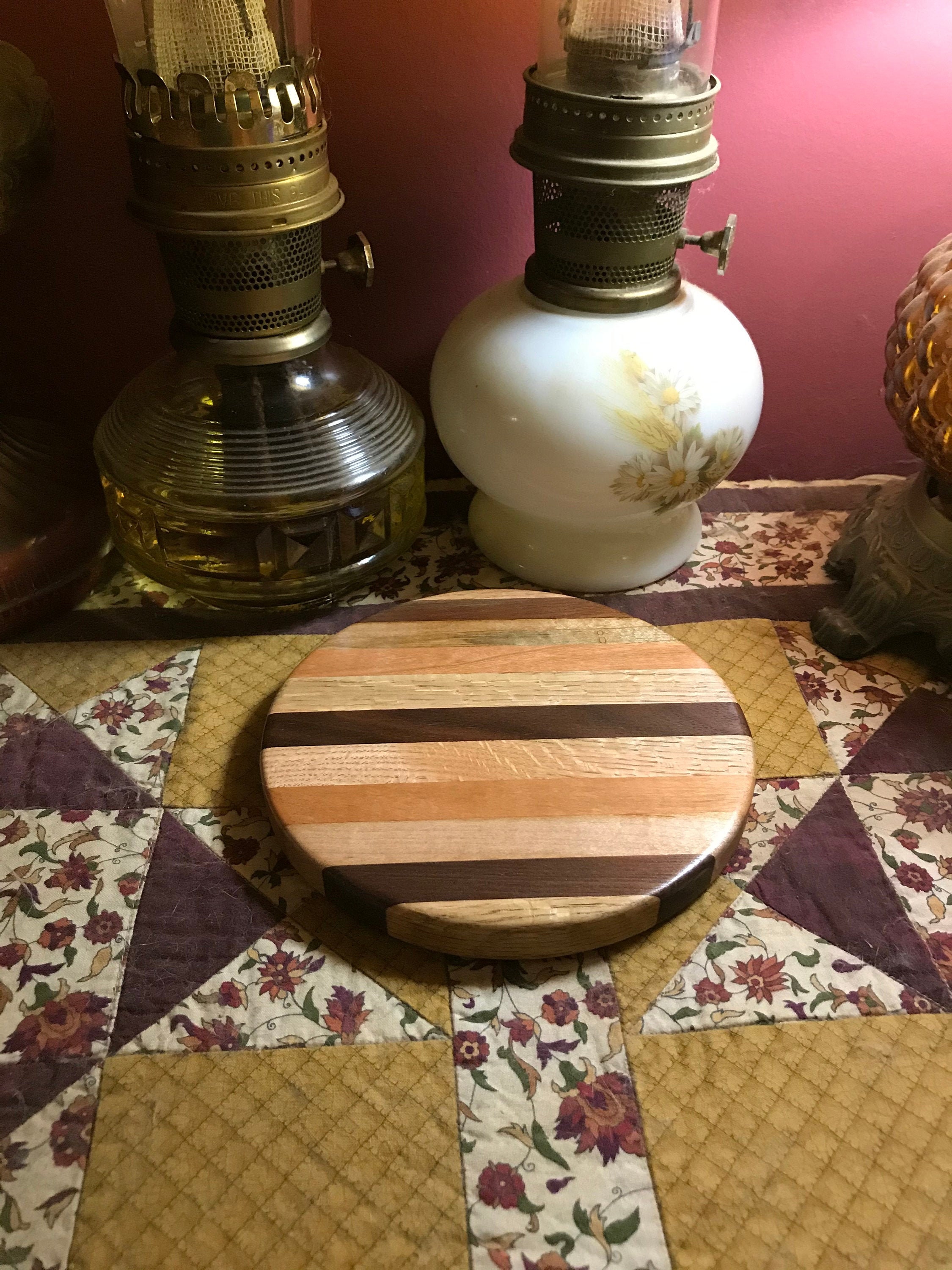 READY TO SHIP: Handmade Wooden Trivet, Various Woods, Butcher Block ...