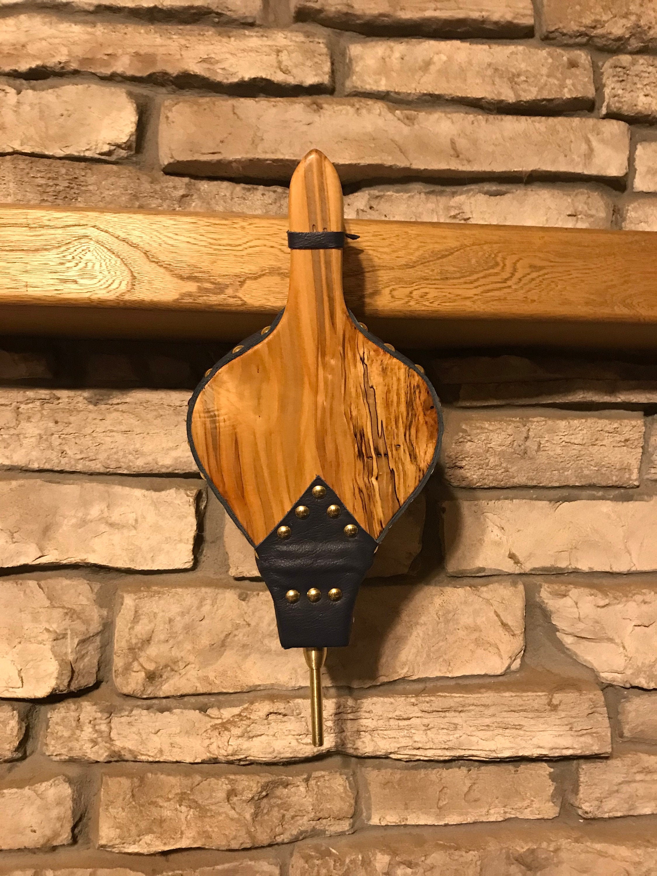 READY TO SHIP: Handmade Fireplace Bellows, Shorty Bellows, Ambrosia ...