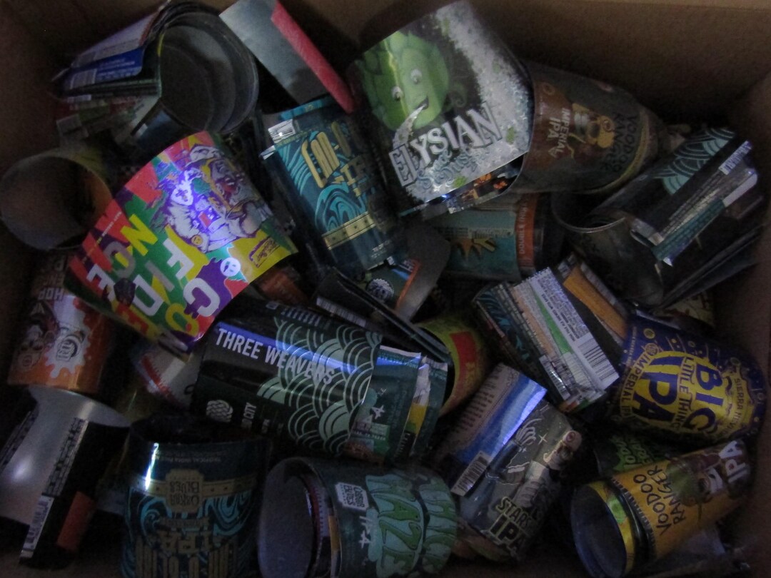 300 Aluminum Beer Can Sheets No Tops or Bottoms - Etsy