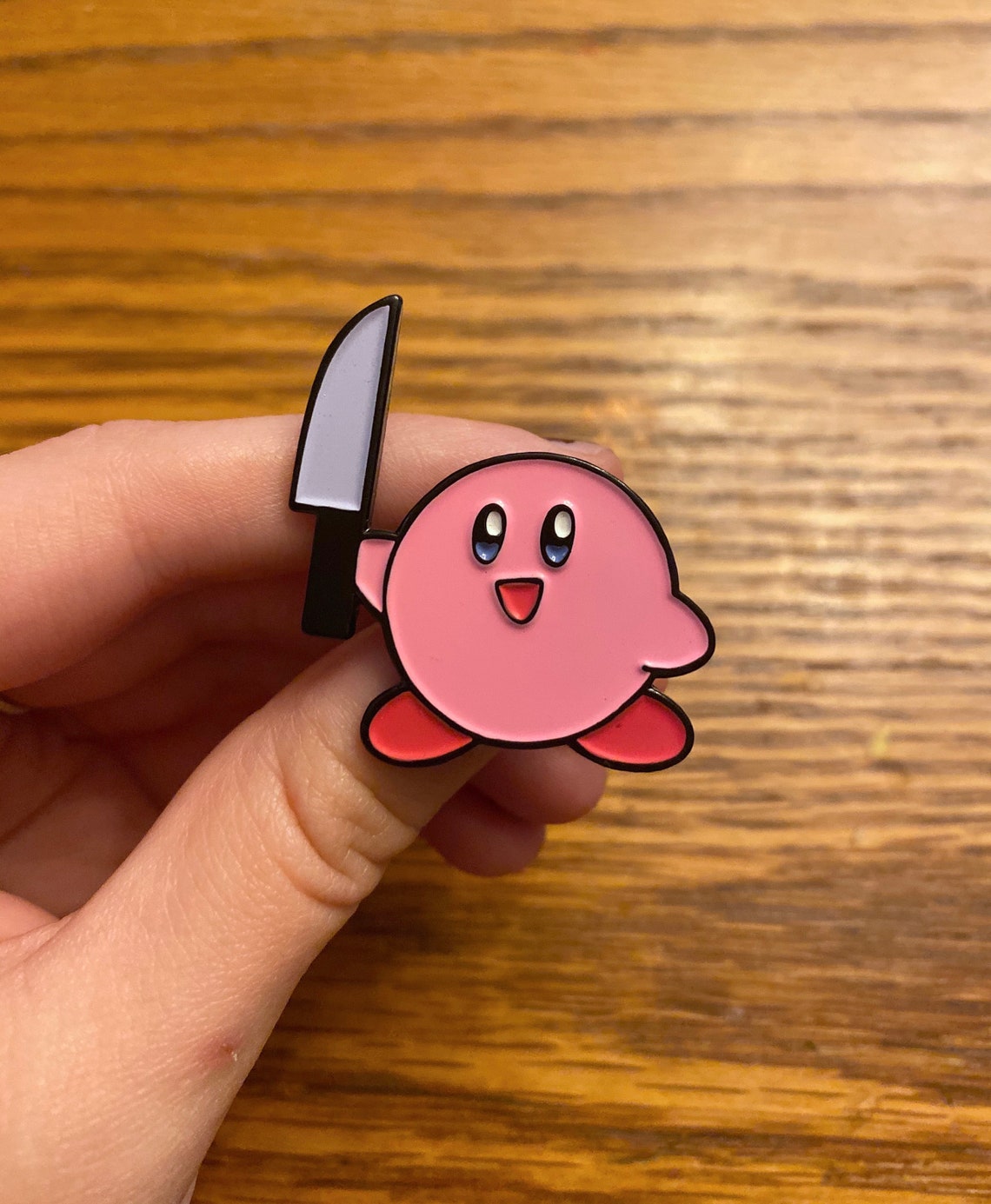 Knife Kirby Enamel Pin - Etsy Canada