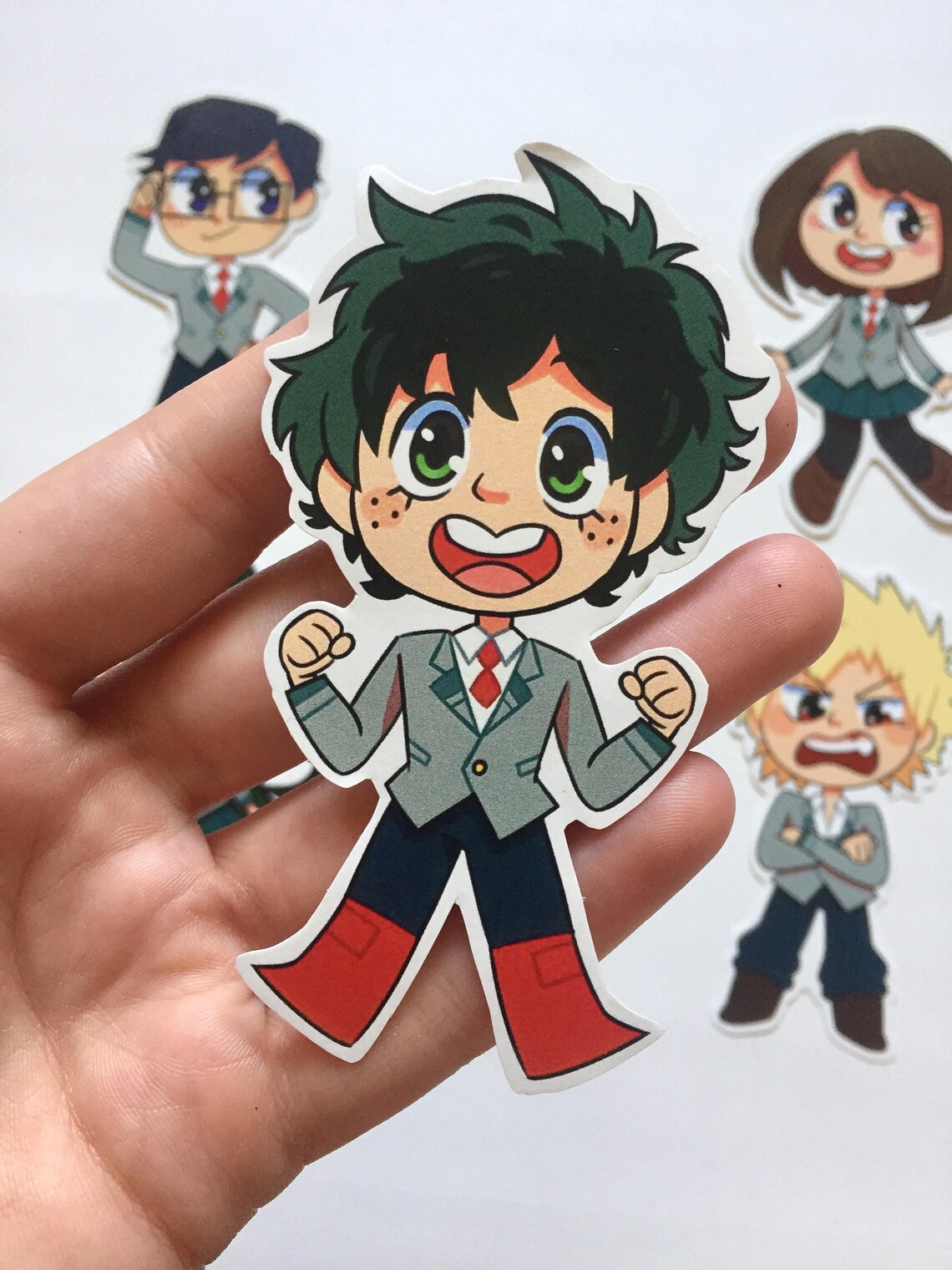 Boku No Hero Academia Stickers Etsy