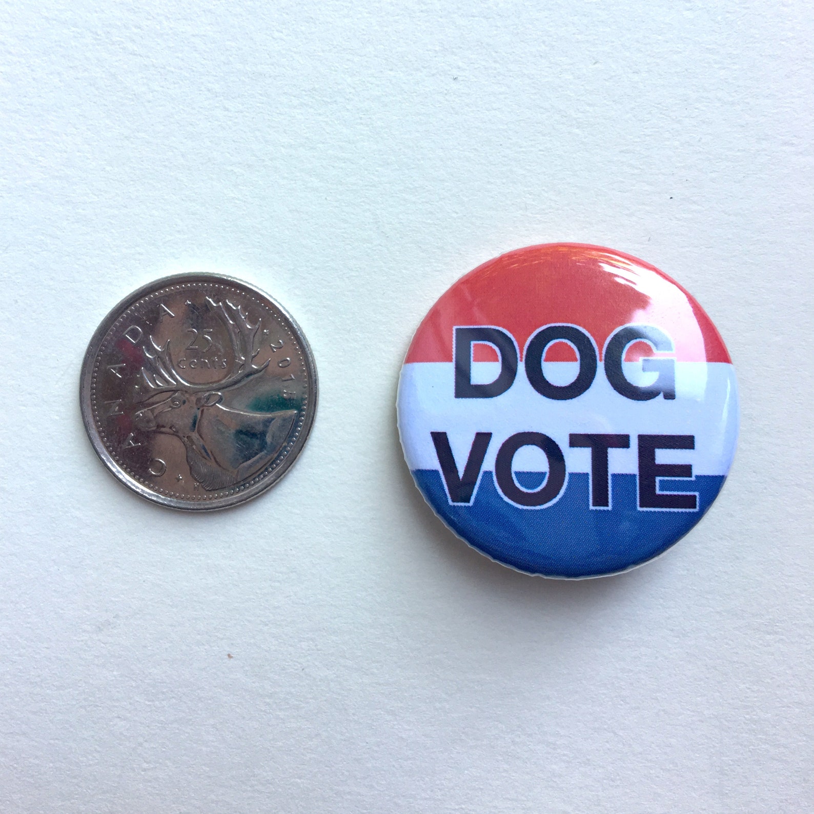 Pipis Room / Dog Vote Buttons - Etsy
