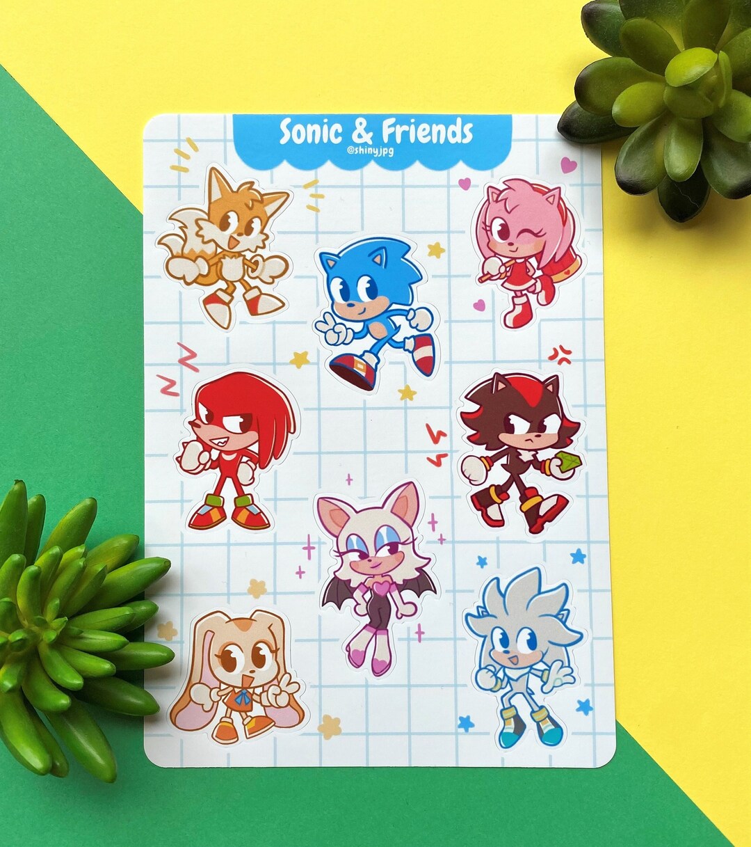 Hedgehog Friends Sticker Sheet - Etsy