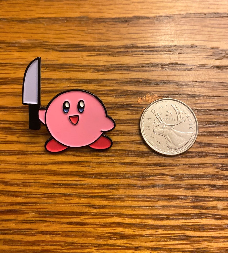 Knife Kirby Enamel Pin - Etsy