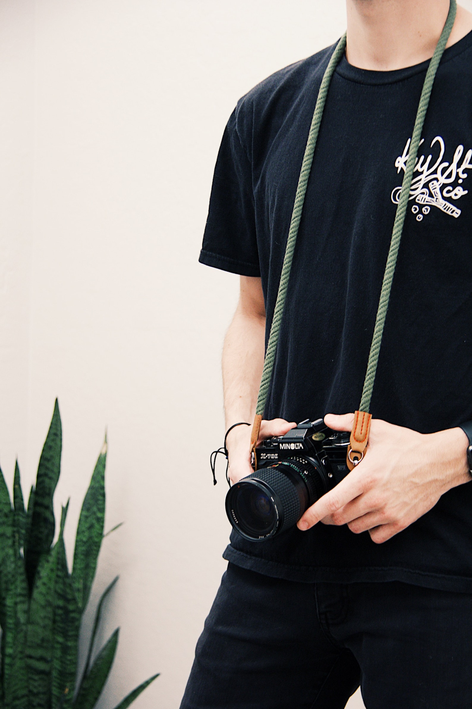 Green Camera Strap Camera Neck Strap Rope Strap Leather Camera Strap ...