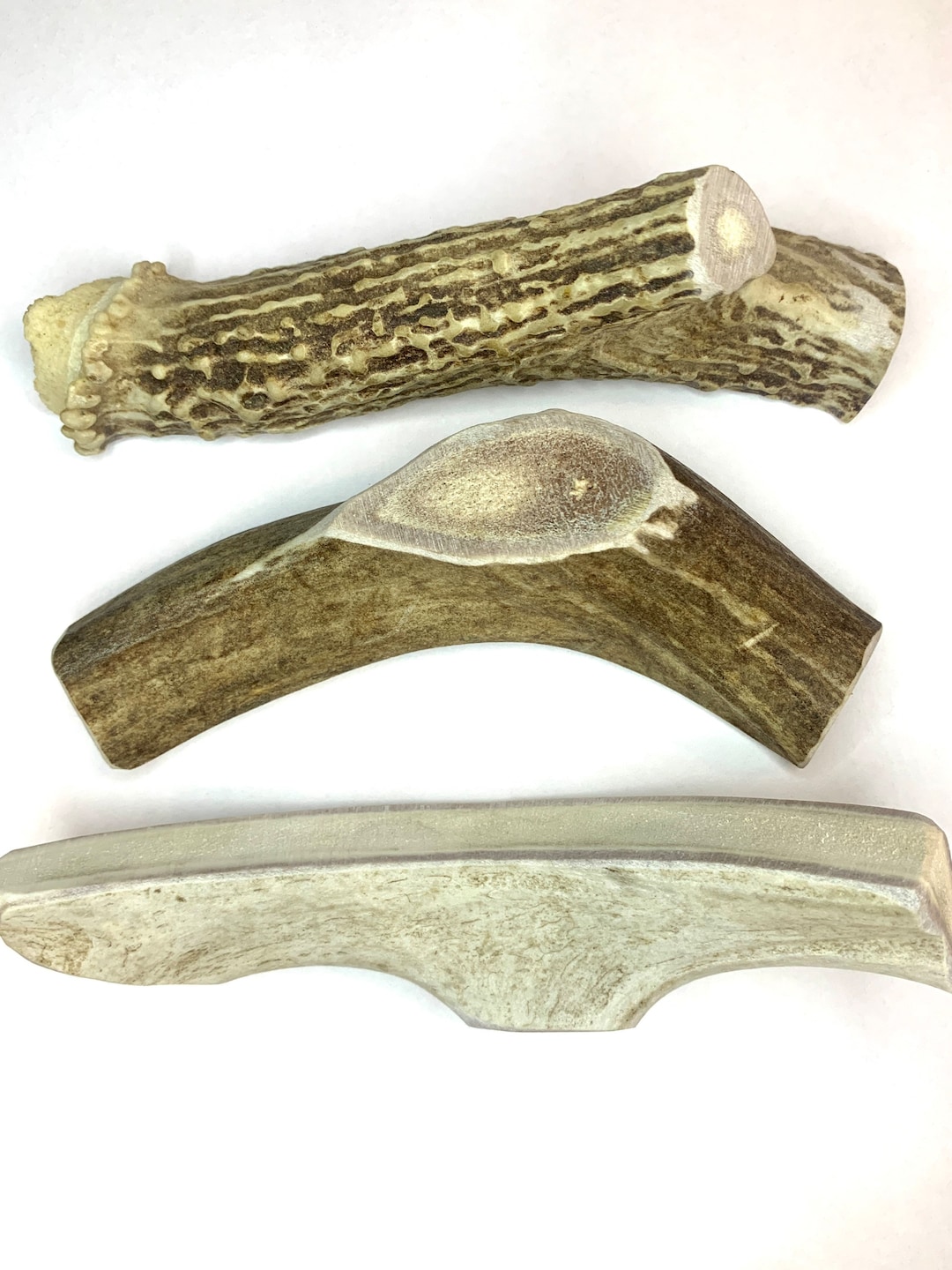 3 Pack of Split Deer Antlers - Etsy