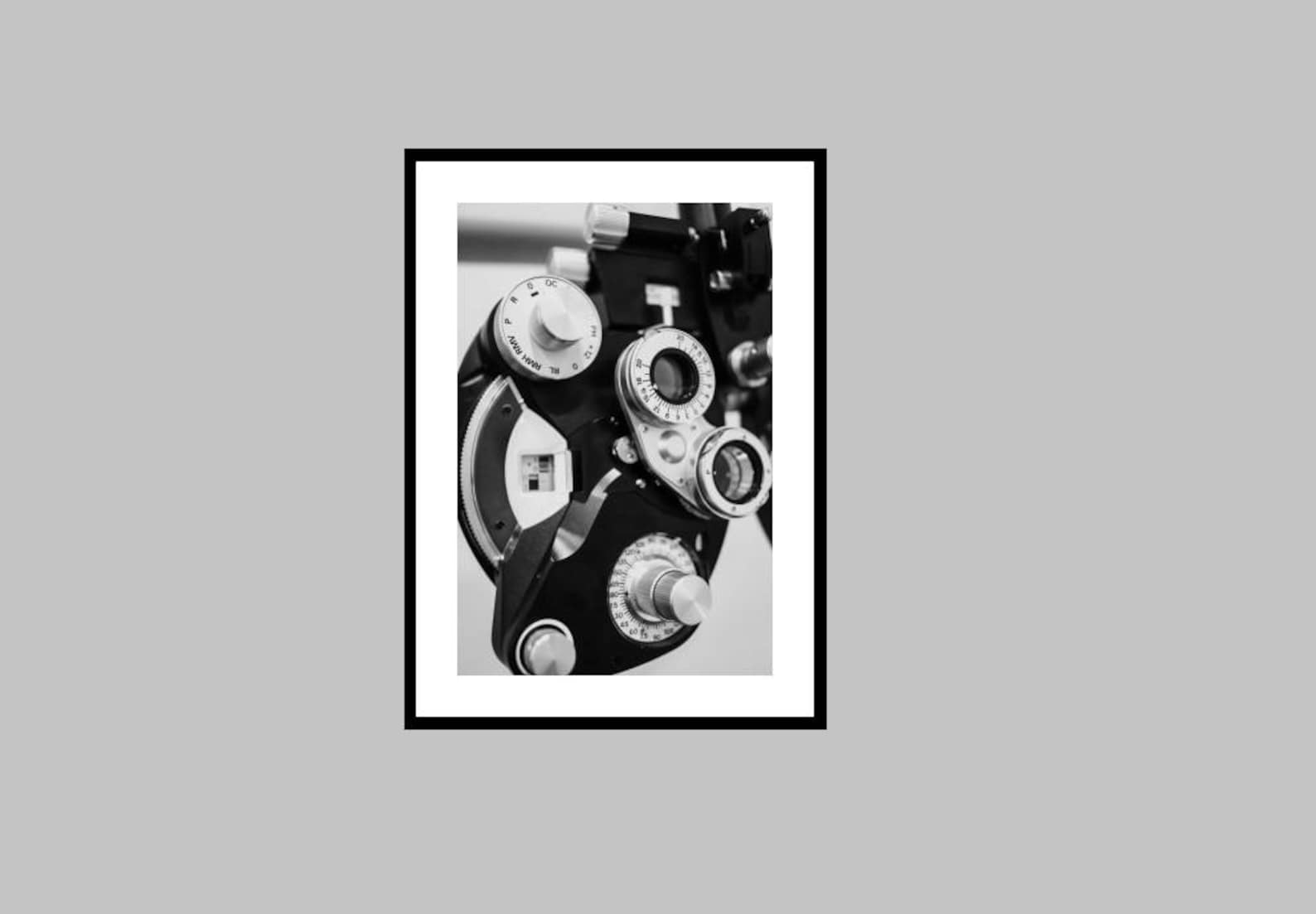 Phoropter Photography Print, Optical Photography Print, Optometrist ...