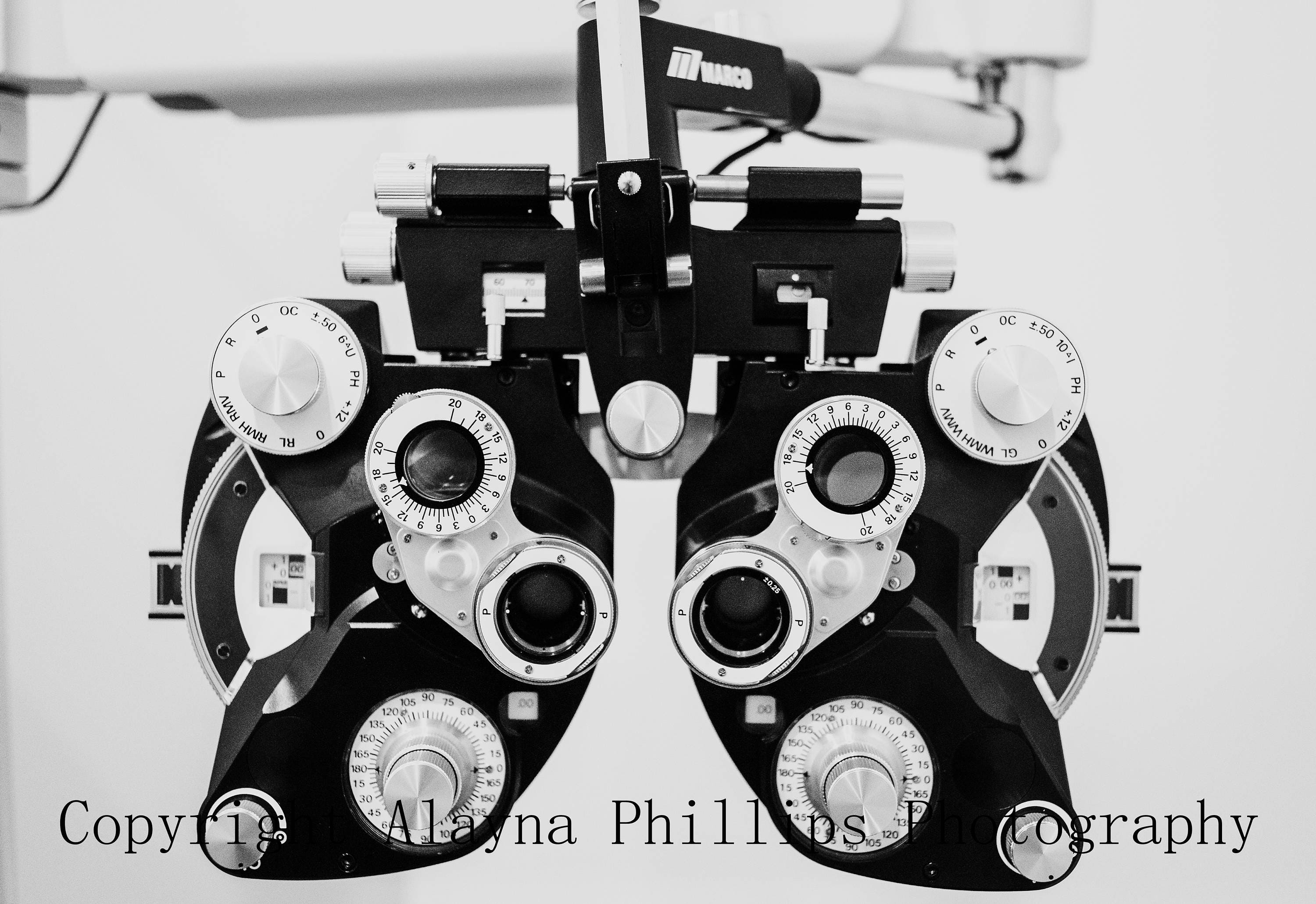 Phoropter Photography, Optometry Photography Print, Optometrist ...