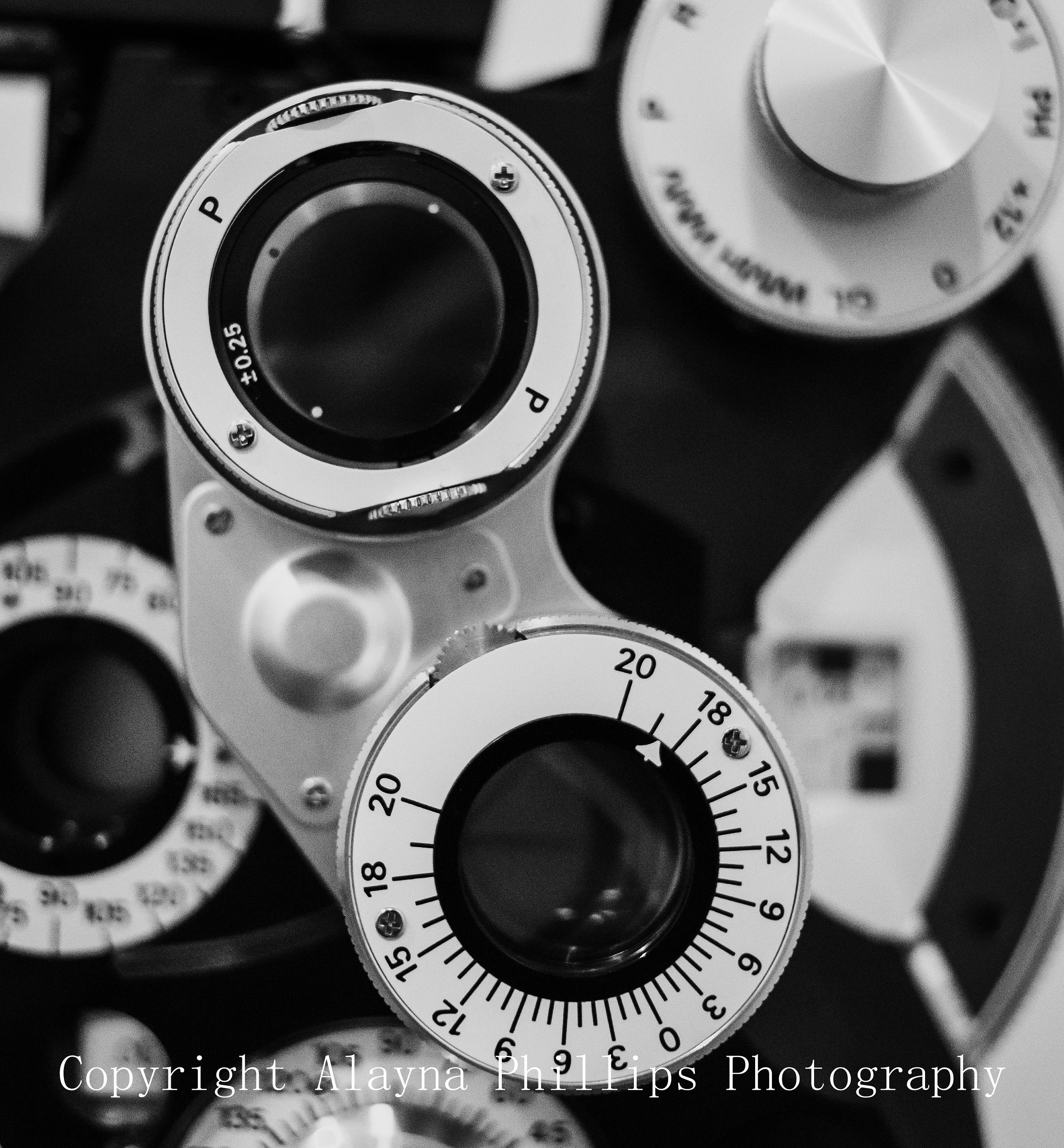 Phoropter Photography Print, Optical Phoropter Photography Print ...